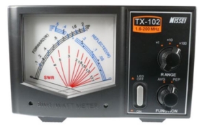 台湾製 NISSEI TX-101A クロスメーター SWR,パワー計 送料込み | H&Cハムショップ 我ら無線人合同会社